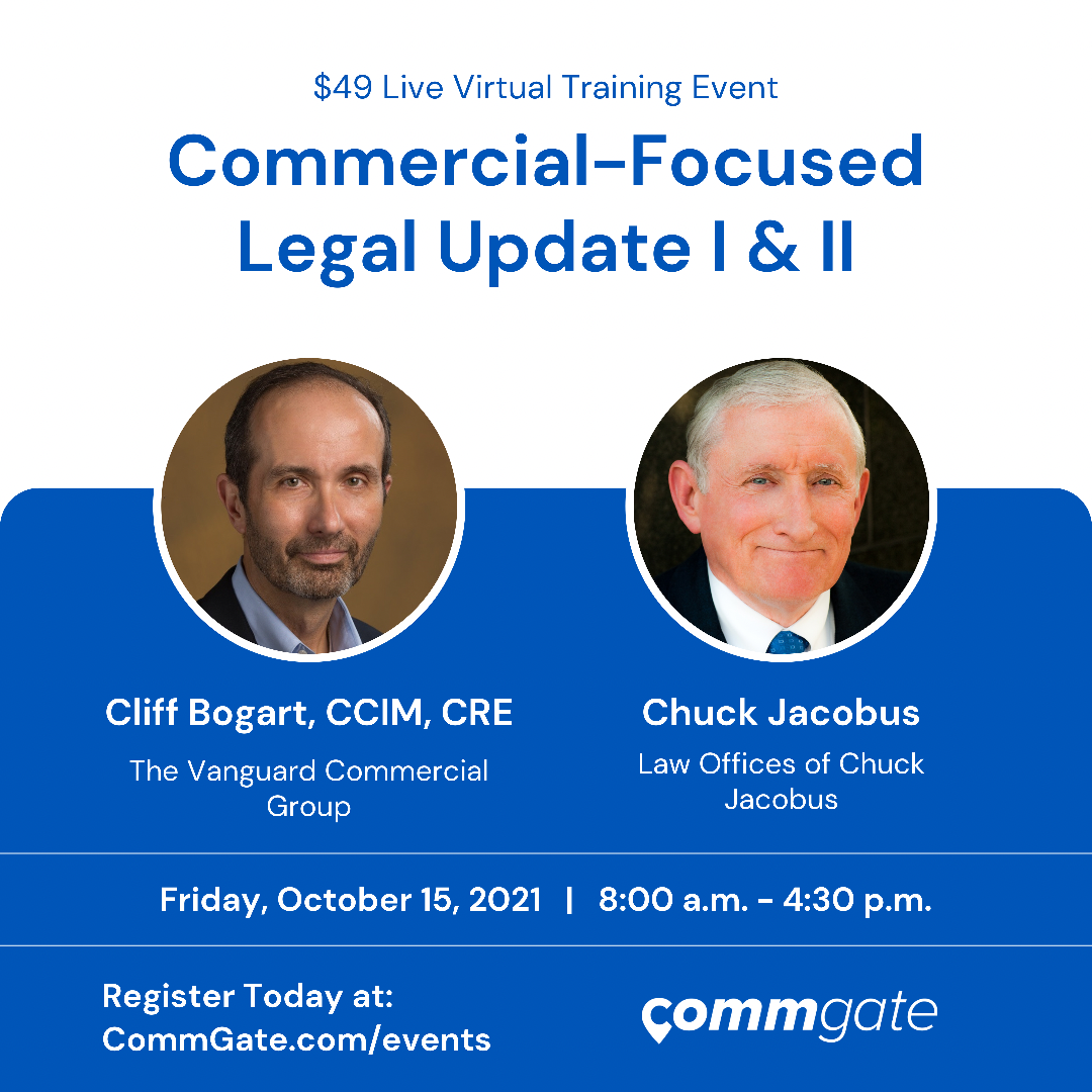 Oct. 15: Commercial-Focused Legal Update Event | Commgate